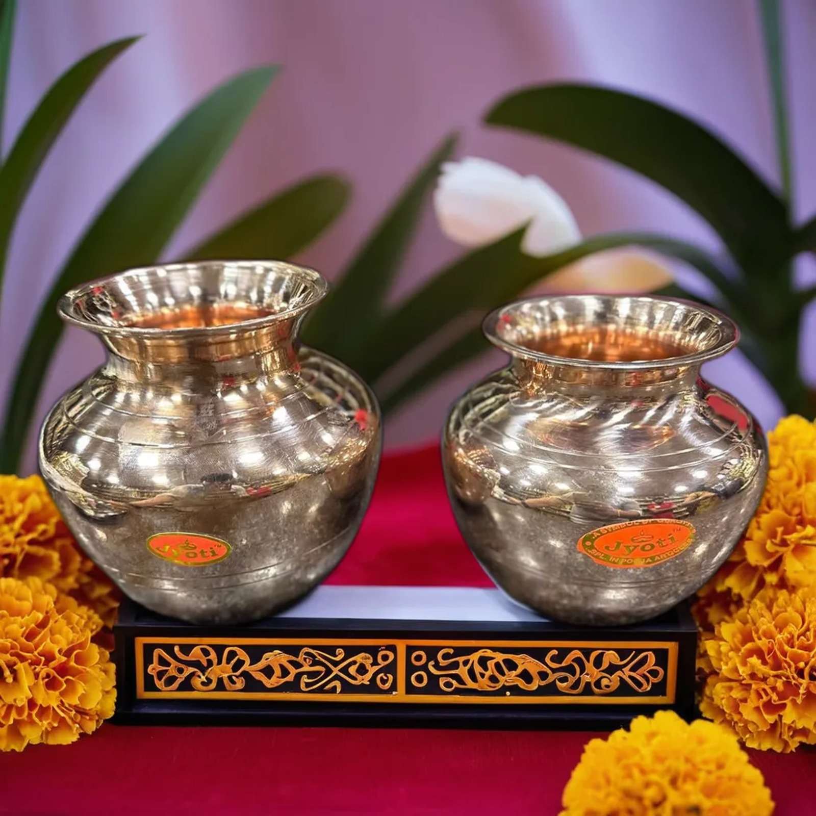 Copper Lota Heavy - Infused with Spiritual Significance - God Frames