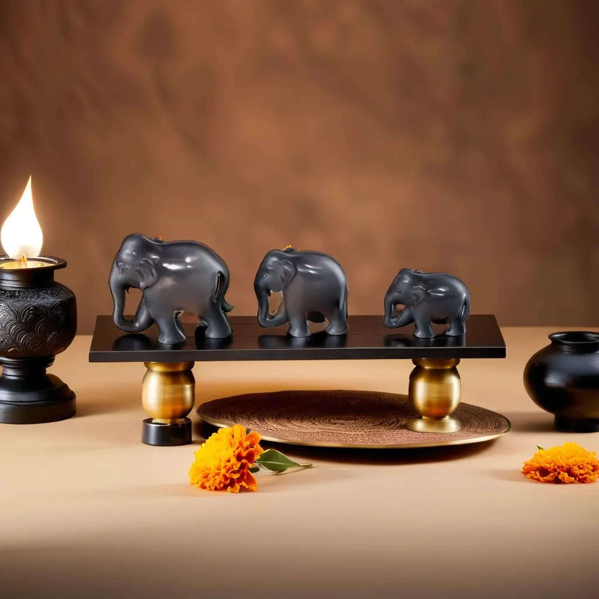 Blessed Elephant Statue: Overcome Obstacles, Attract Success - Pooja ...